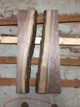 Originální konferenční stolek tepelného dřeva 8014_3