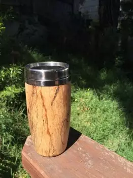 Wooden mug gawin ito mismo 8048_1