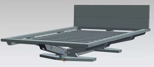 如何製作現代化的床，“蒸汽”在空中 8395_1