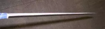 Paano gumawa ng isang Katana mula sa isang metal plate 8424_7