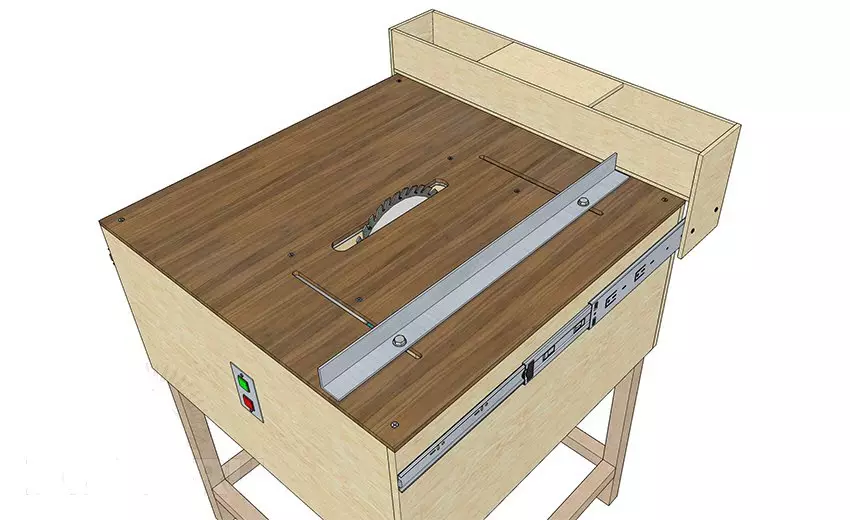 Comment faire une table simple pour la scie circulaire avec vos propres mains