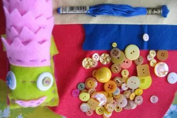 Artigianato per bambini: giocattoli fatti in casa dal feltro